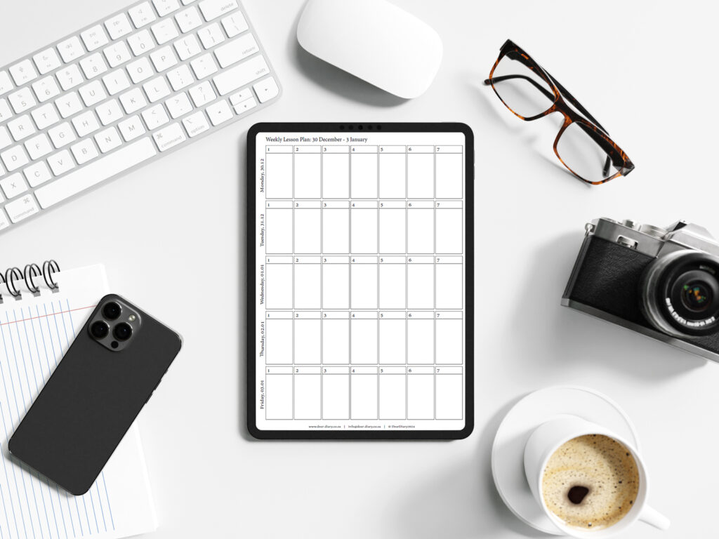 2025 Digital Teacher Planner