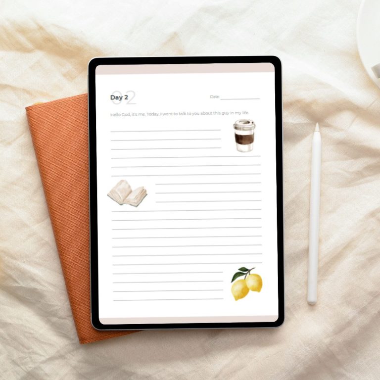 30 Day Prayer Journal: Connect With God & Find Peace Daily