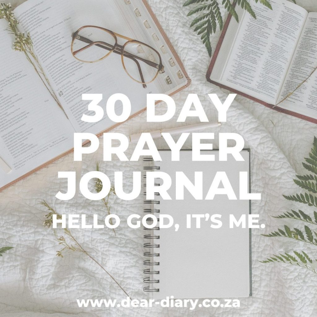 30 Day Prayer Journal: Connect With God & Find Peace Daily
