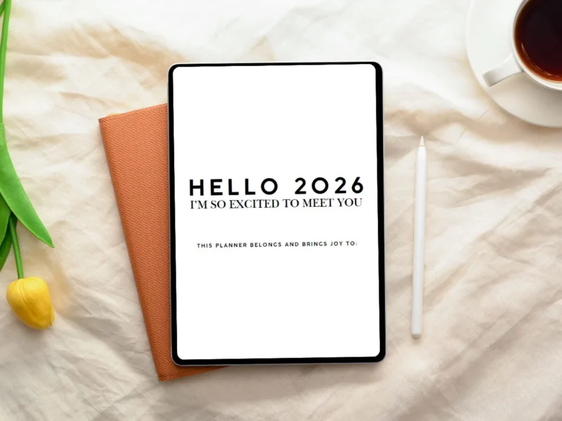 2026 Digital Everything Planner (English)